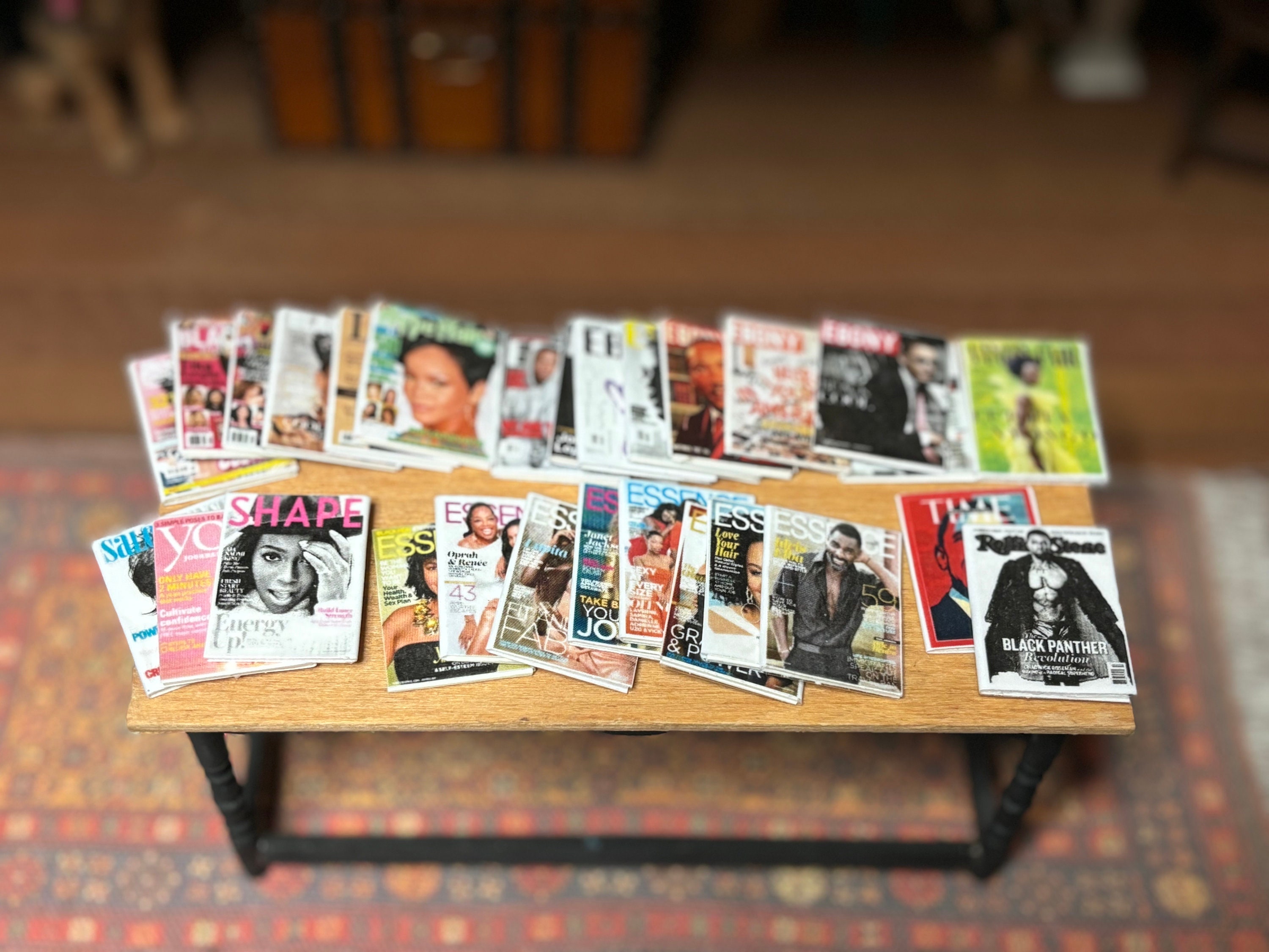 Printable 1/12th Scale Miniature POC Magazines (28 Magazines) - Etsy
