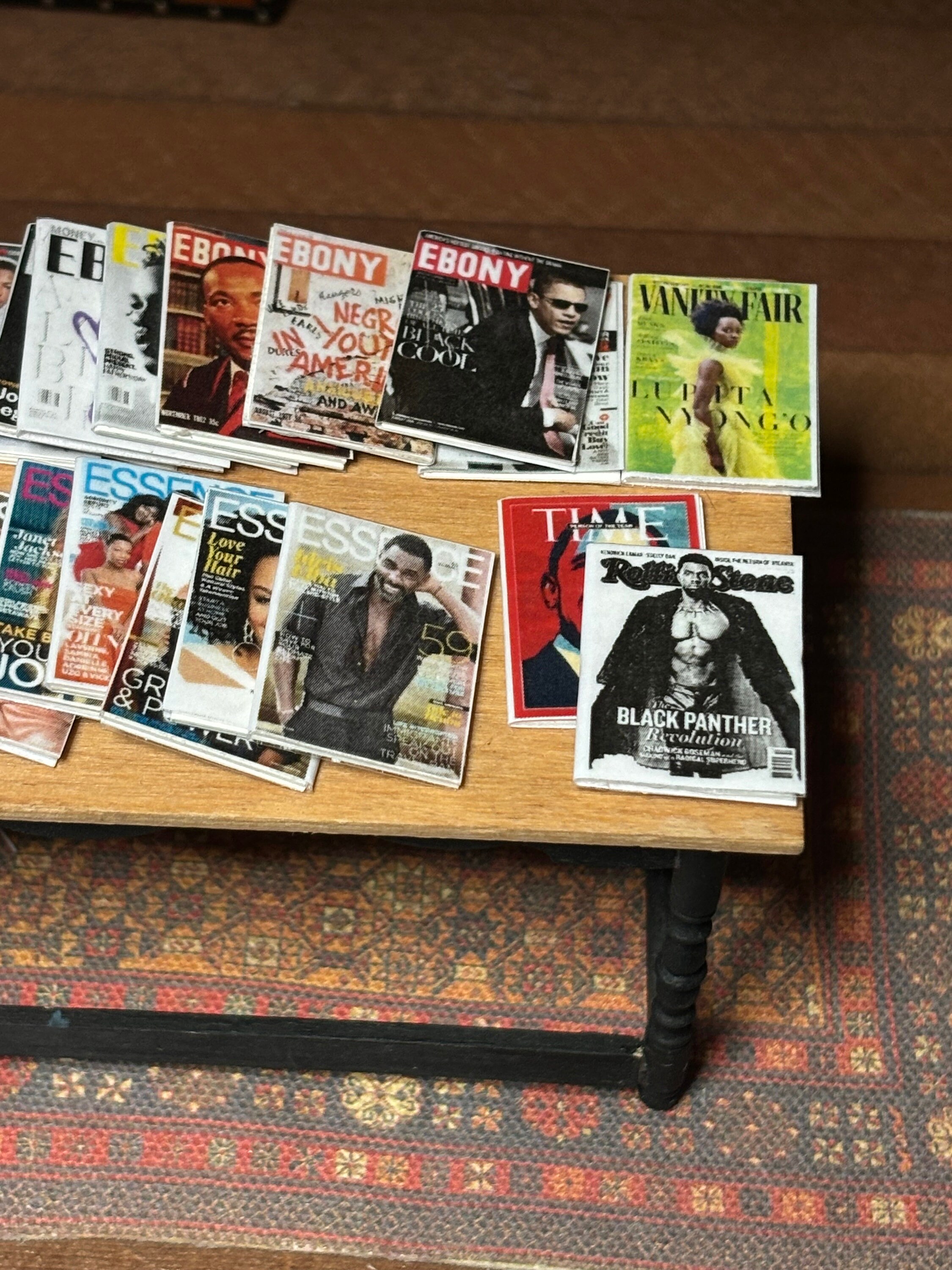 Printable 1/12th Scale Miniature POC Magazines 28 Magazines - Etsy