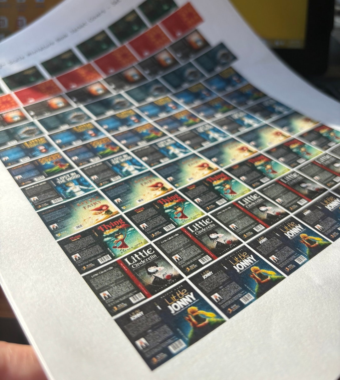 Printable Book Covers Set A Multiples 1/12th Scale - Etsy