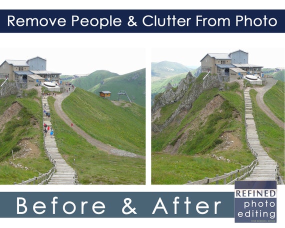 Remove Clutter From Photo Photoshop Photo Background Fix - Etsy