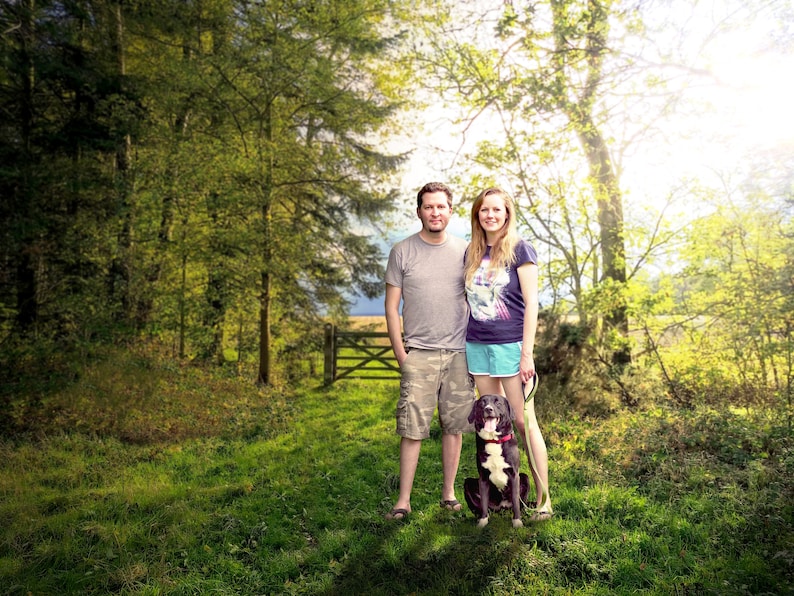 Add Photo Group to Background, Photoshop People on Background, Add ...