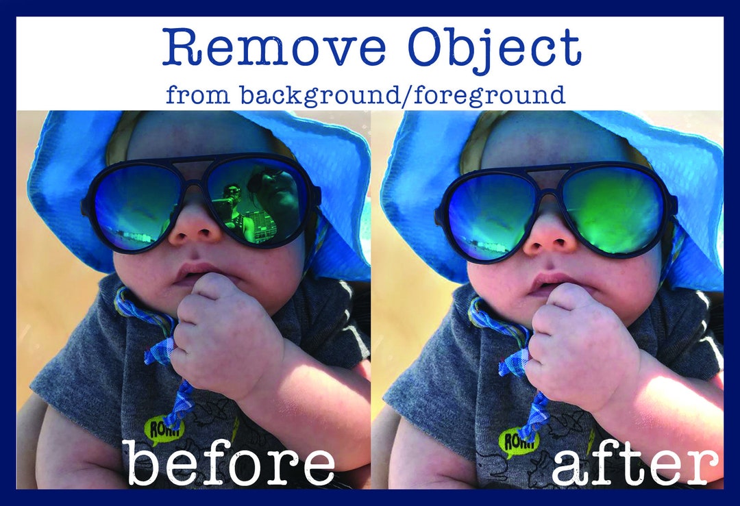 Remove Object From Background/foreground in Photo: Standard Photo Edit ...