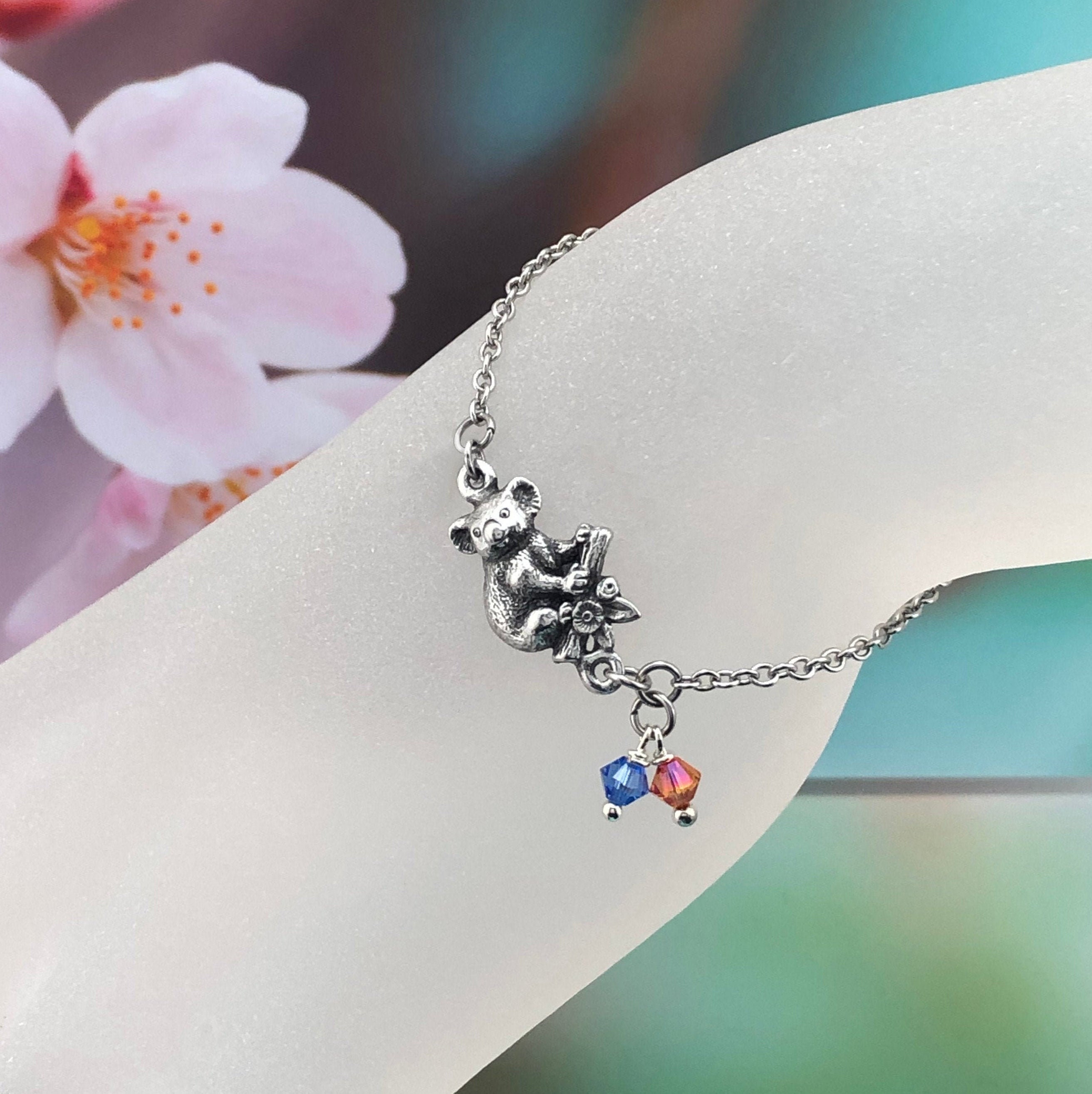 Koala Bracelet Australian Jewelry Chain Bracelet Women | Etsy