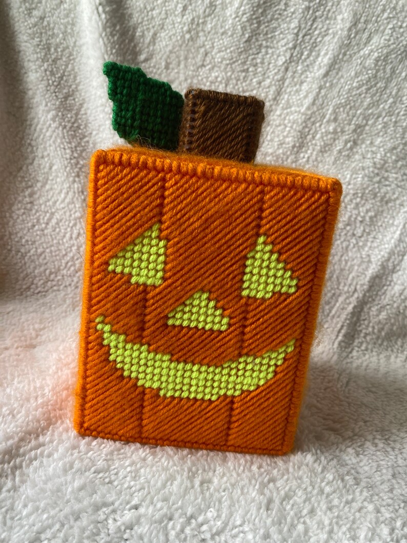 Pumpkin Tissue Box Cover - Etsy