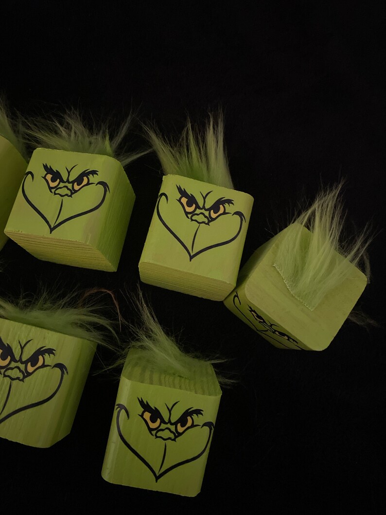 Grinch Block - Etsy
