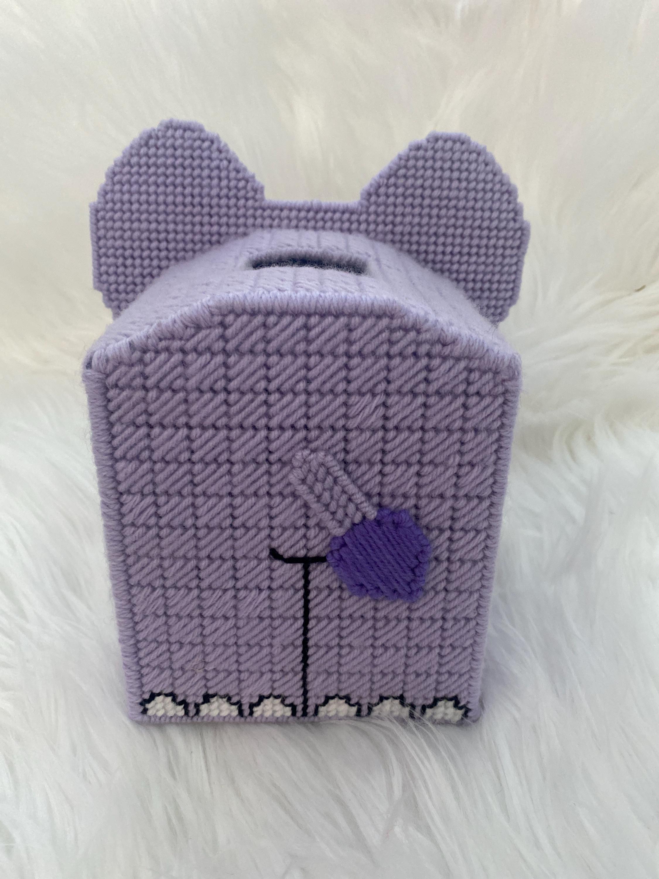 Elephant Tissue Box Cover 3D - Etsy