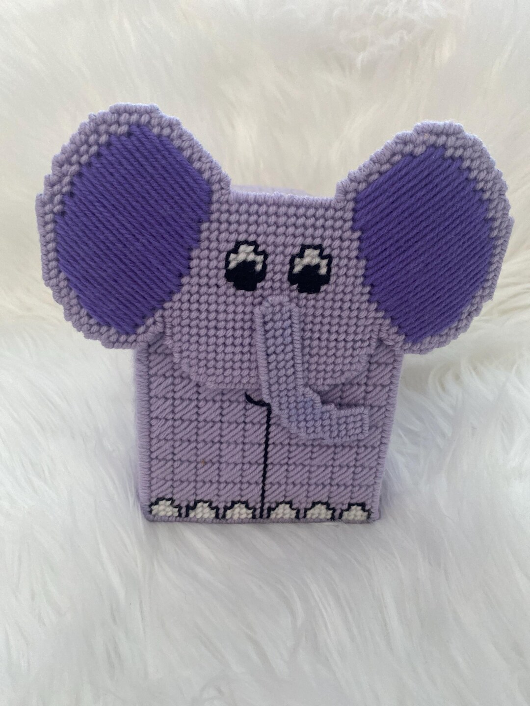 Elephant Tissue Box Cover 3D - Etsy