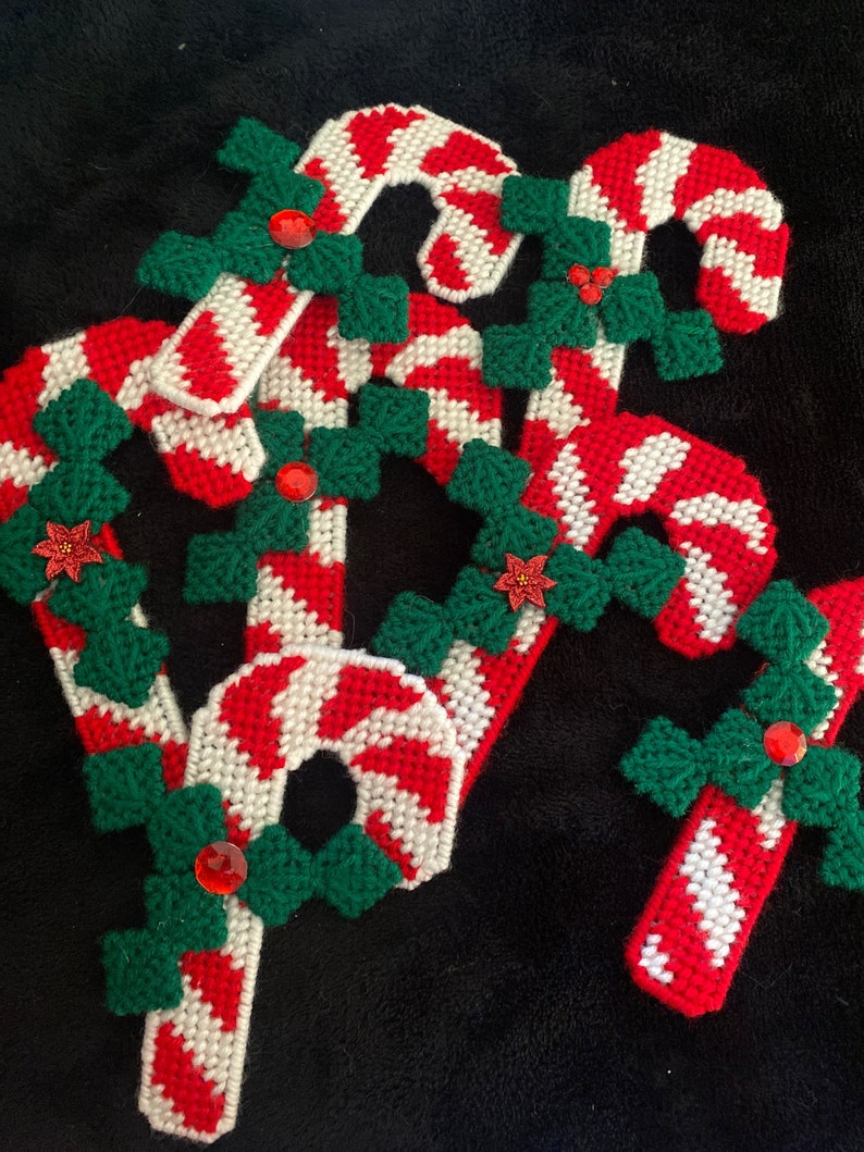 Candy Cane Magnets - Etsy