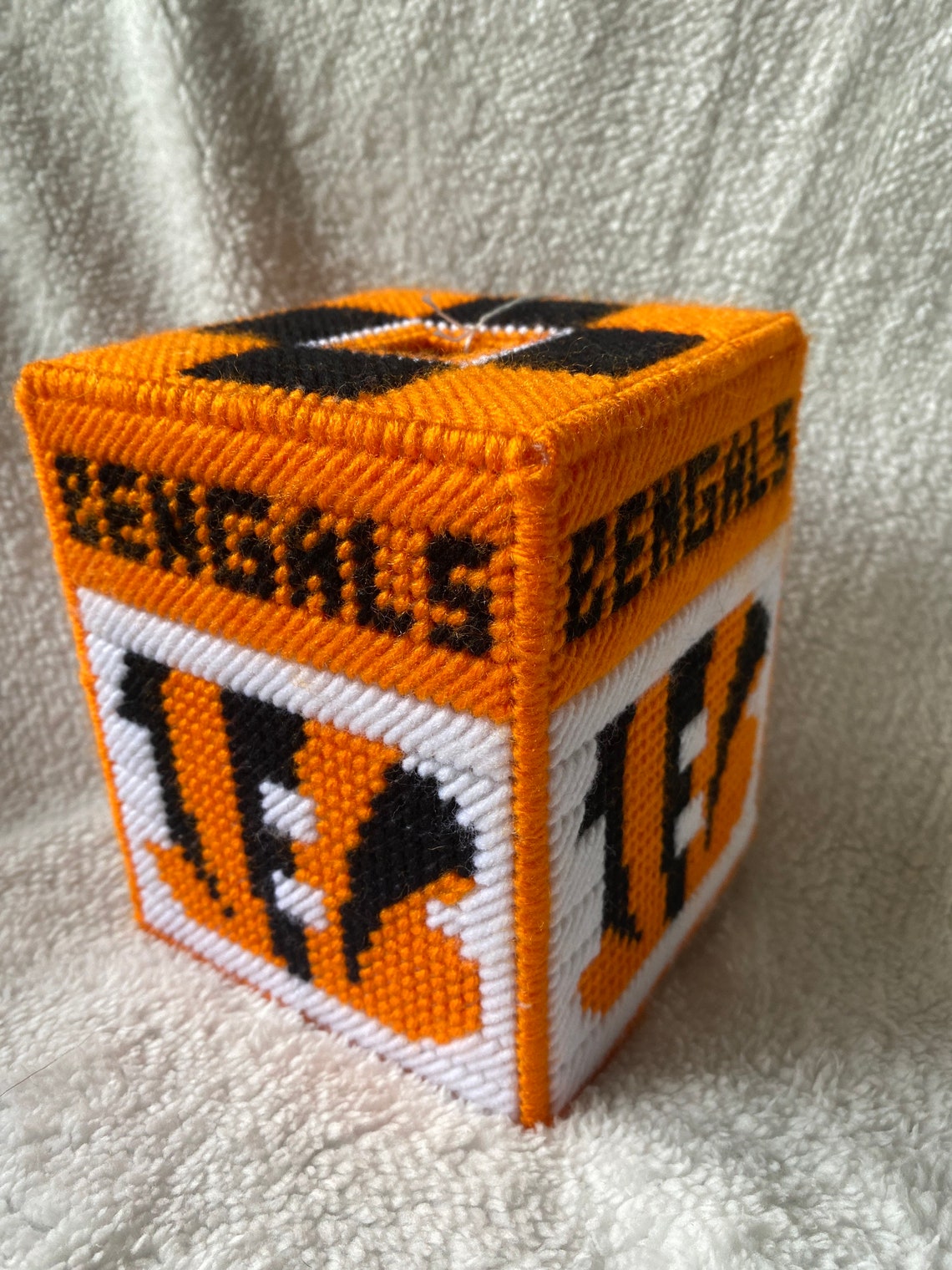 Bengals Tissue Box Cover - Etsy