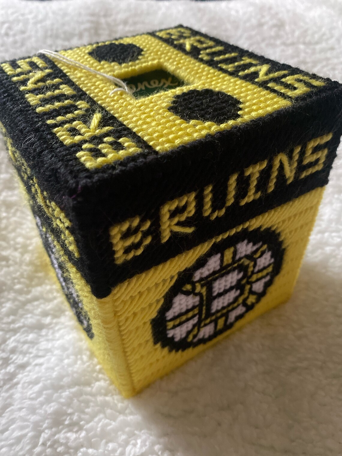 Boston Bruins Tissue Box Cover - Etsy