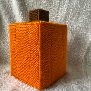 Pumpkin Tissue Box Cover - Etsy