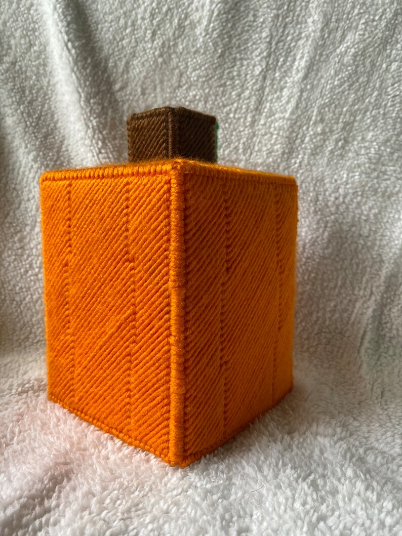 Pumpkin Tissue Box Cover - Etsy
