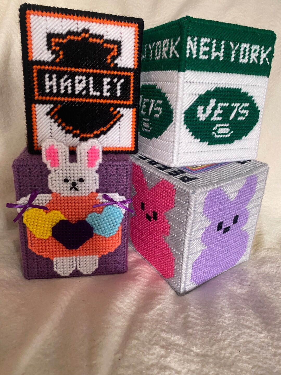 Harley Davidson/easter Tissue Box Covers - Etsy