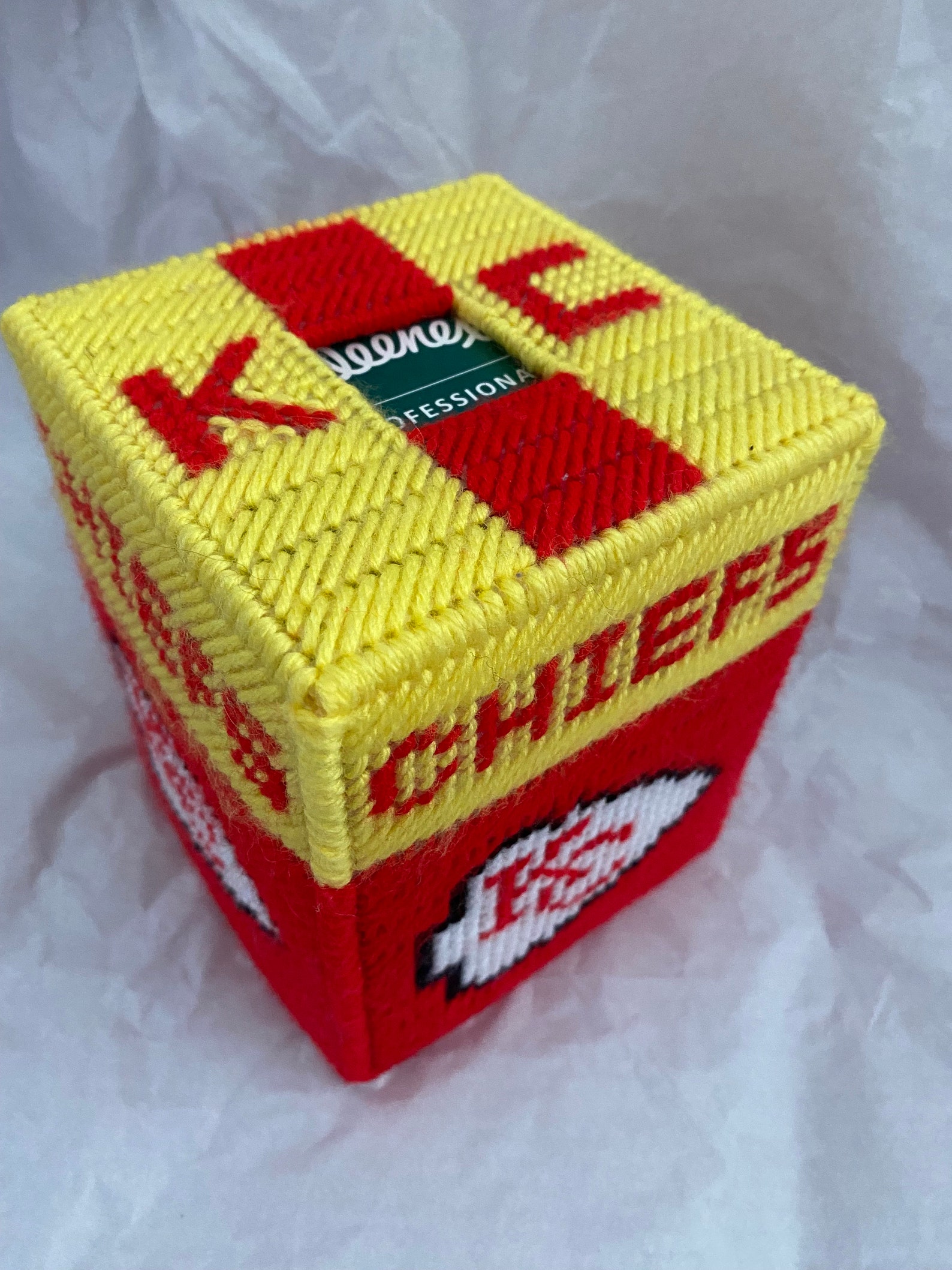 Kansas City Chiefs Tissue Box Cover - Etsy