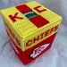 Kansas City Chiefs Tissue Box Cover - Etsy