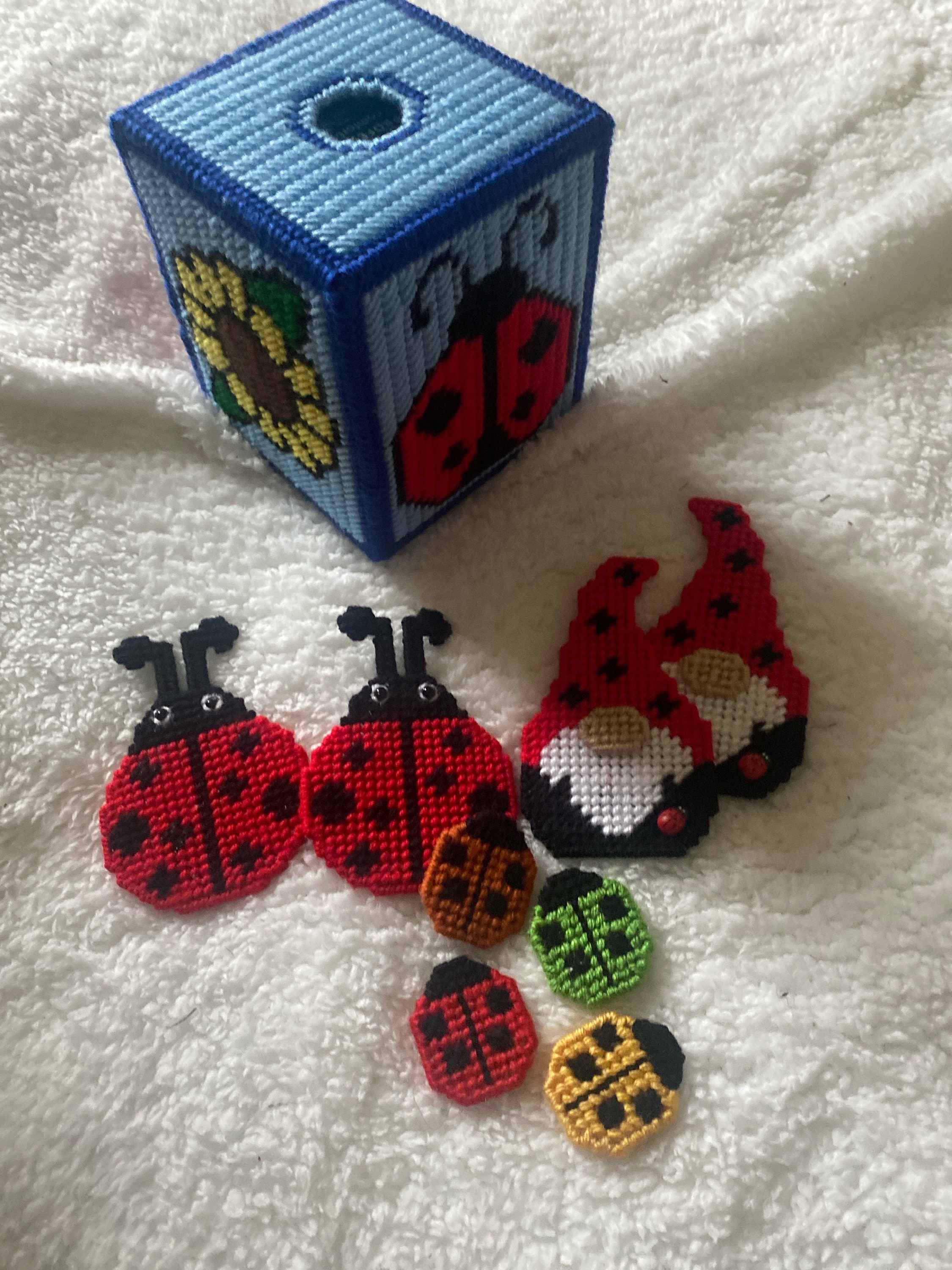 Ladybug Magnets/tissue Box Cover - Etsy