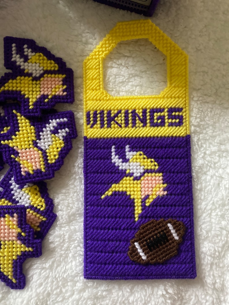 Minnesota Vikings Tissue Box Cover & More! - Etsy
