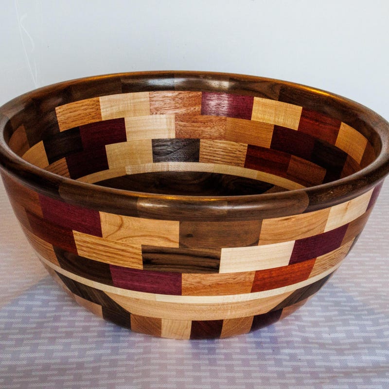 Segmented Bowl - Etsy