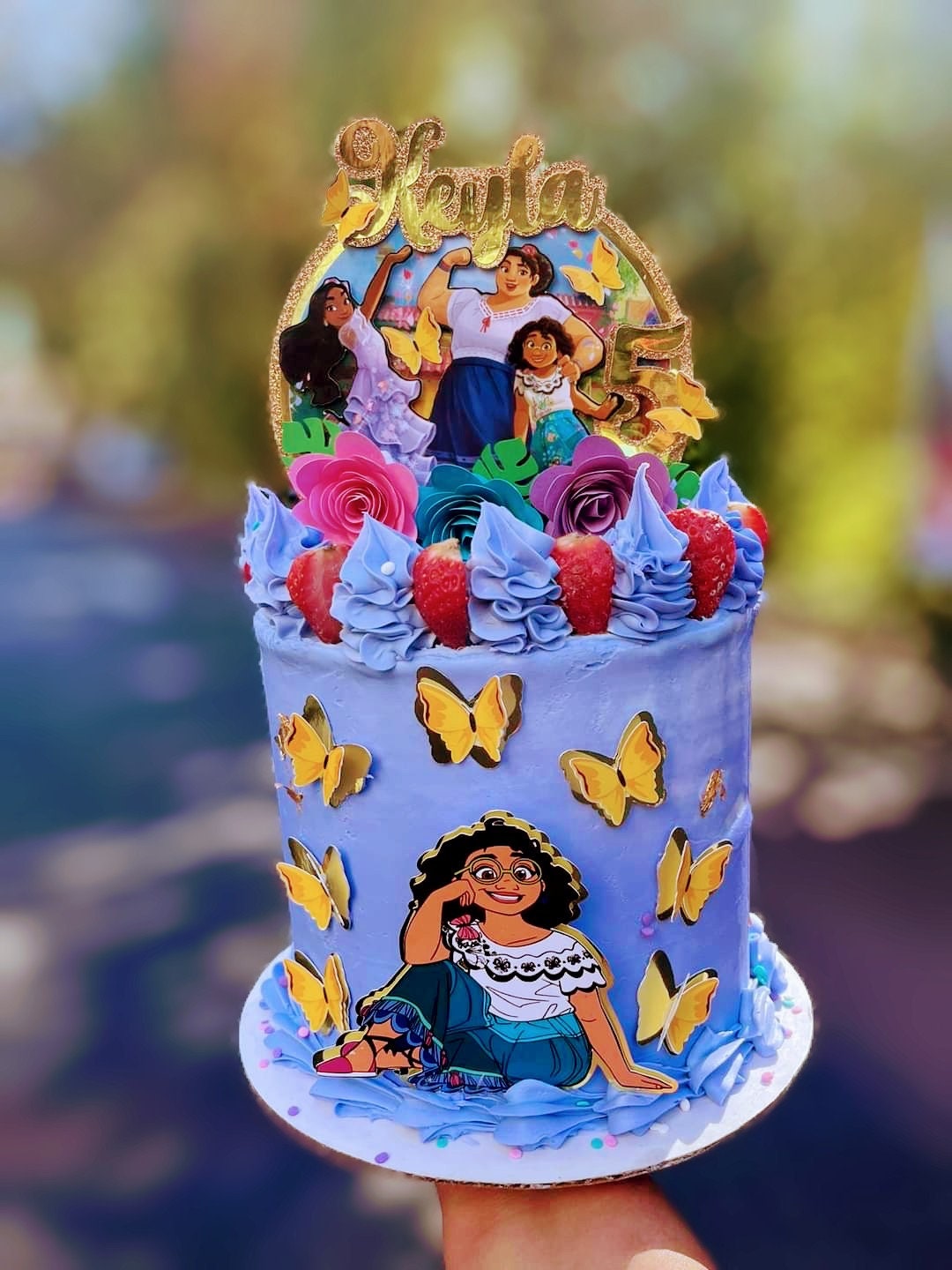 Encanto Cake Topper, 7 Pc Cake Topper, 2D Cake Topper, Ecanto ...