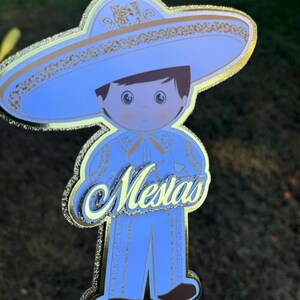 Charro Cake Topper, Charro Toppers, Bautizo Y Primer Año, Primer ...