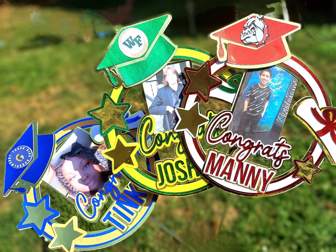 Graduation Cake Topper, Grad Topper, Graduation Centerpieces, Custom ...