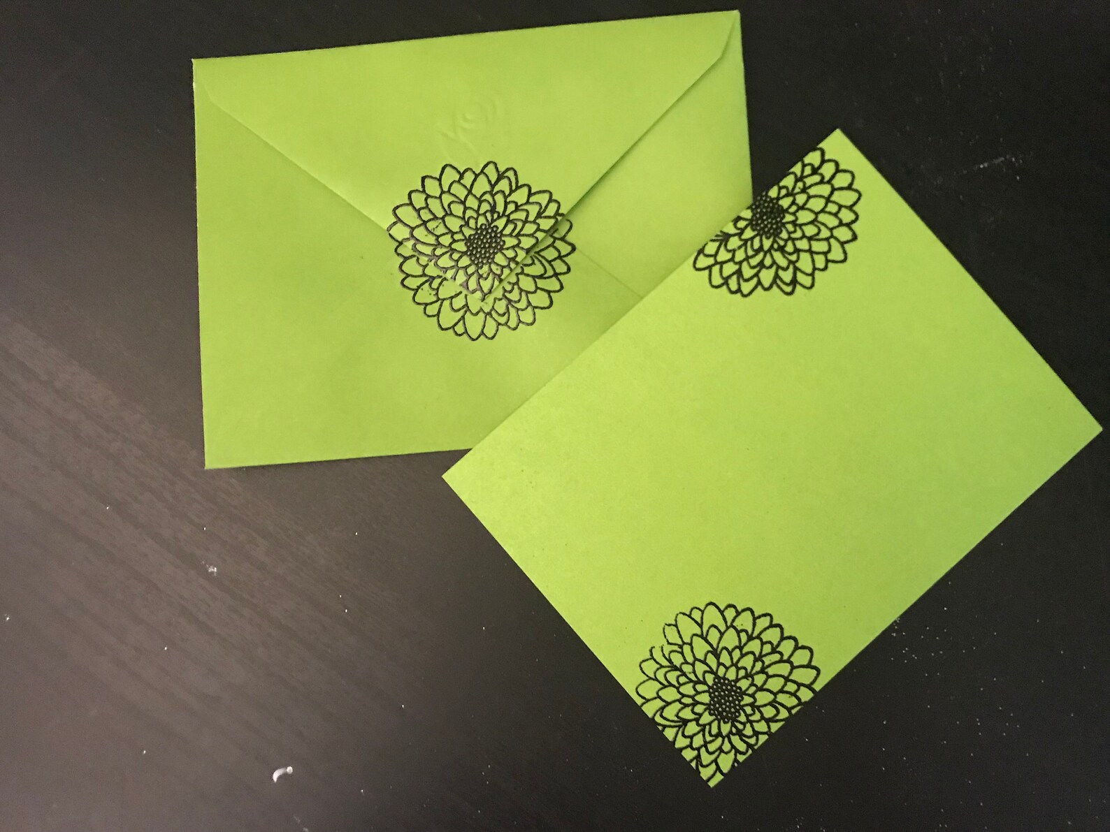 Heat Embossed Cards and Envelopes Pack of 8 - Etsy