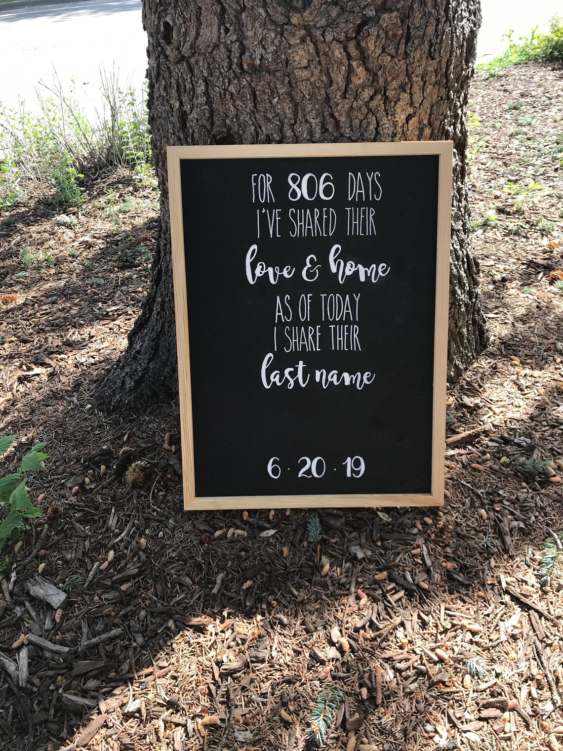 Adoption Chalkboard Sign - Etsy