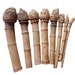 Varied Dia Raw Bamboo Root Ball Ends for Making Pipe or - Etsy