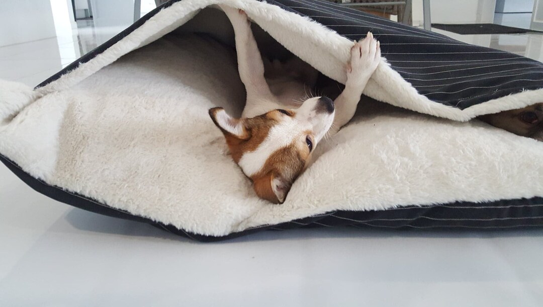 Cave Dog Bed, Dog Bed Cover, Whippets Bed, Snuggle Bed. 93cm X 70cm. - Etsy