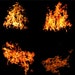 Fire Overlaysflame Overlays, Christmas Campfire Overlays and Bonfire ...