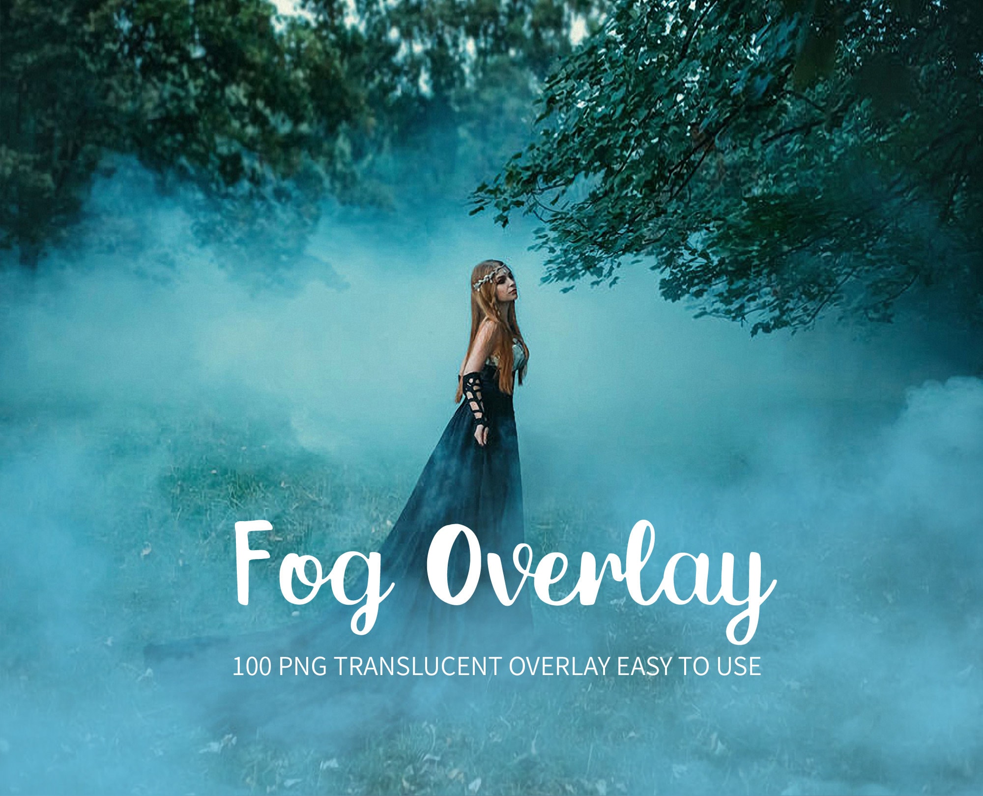 100 Real Fog Overlays: Real Fog Overlay Photoshop Weather - Etsy Australia
