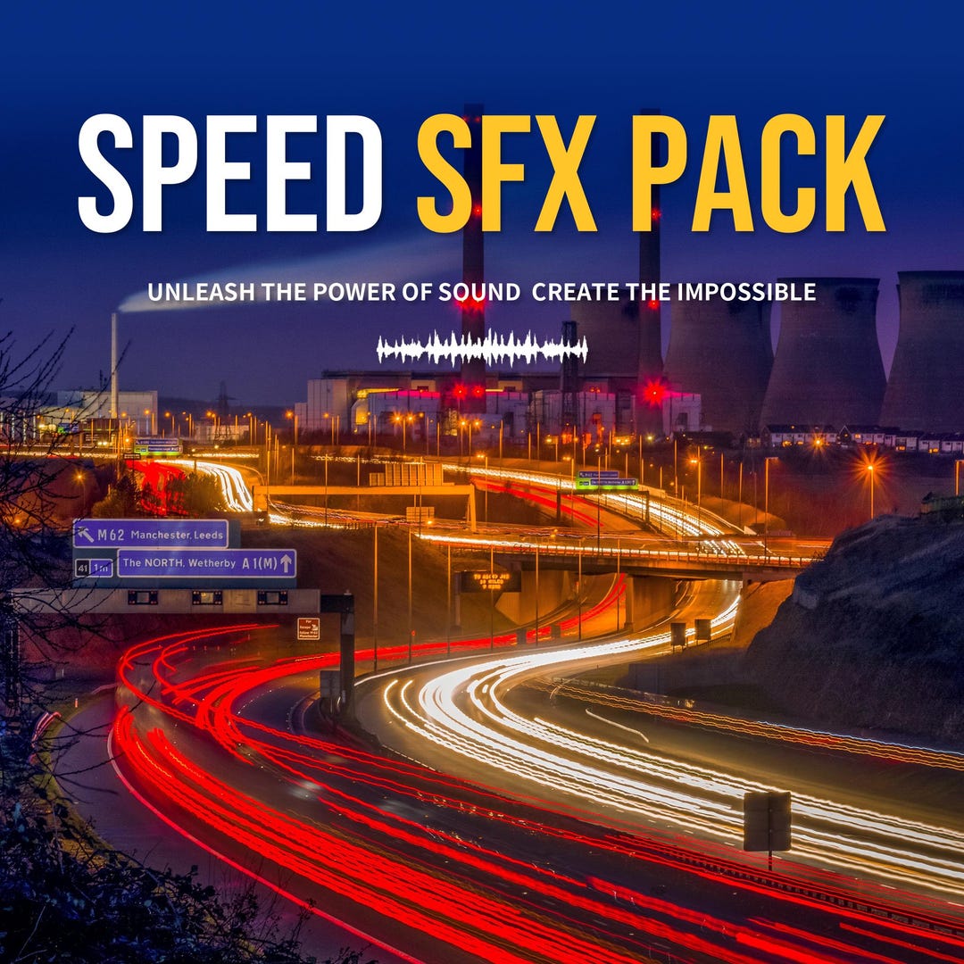 108 Premium Speed Sound Effects – Ideal for Car Chases, Fast Vehicles ...