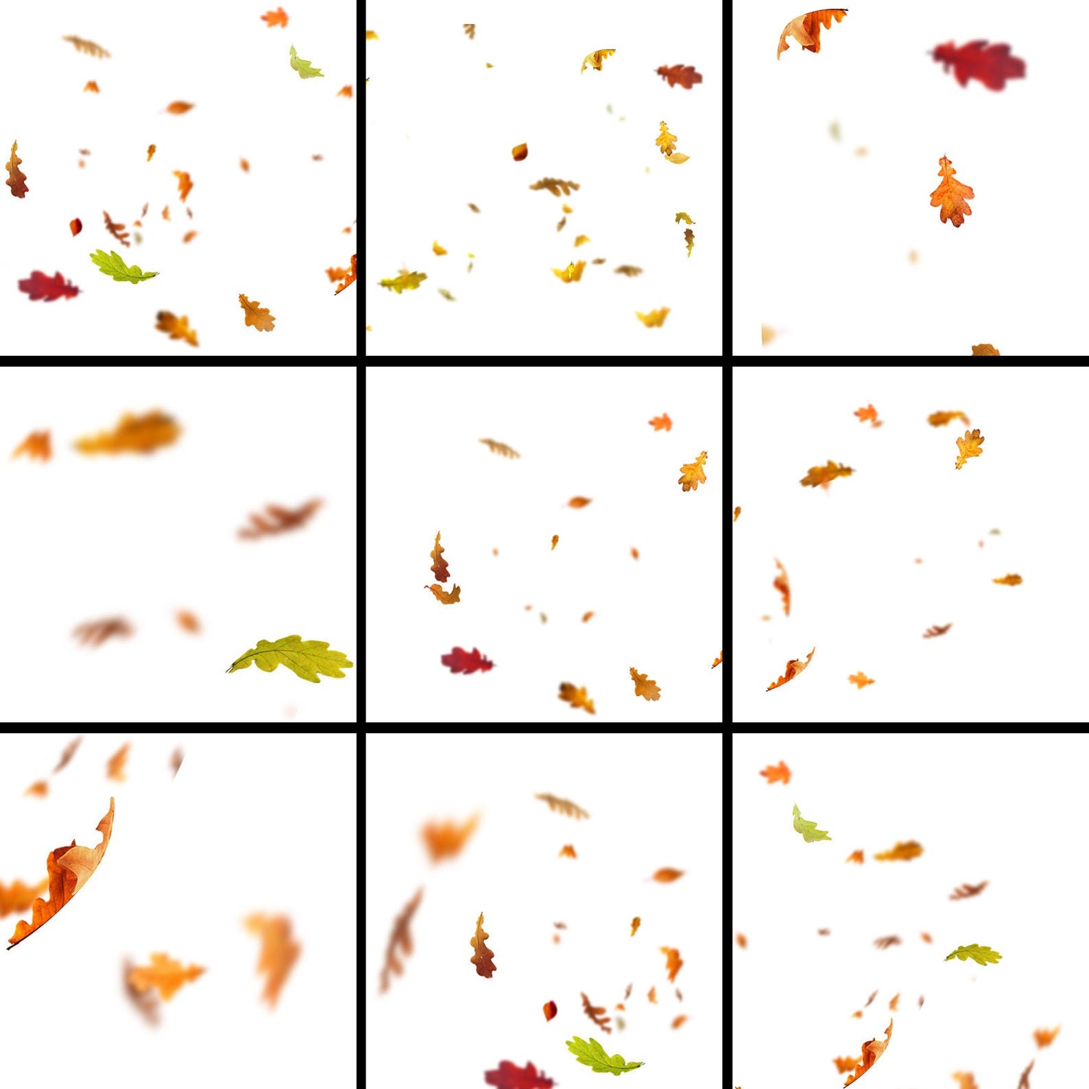 90 Autumn Leaves Overlay: Falling Maple Leaves Fall Leaves | Etsy