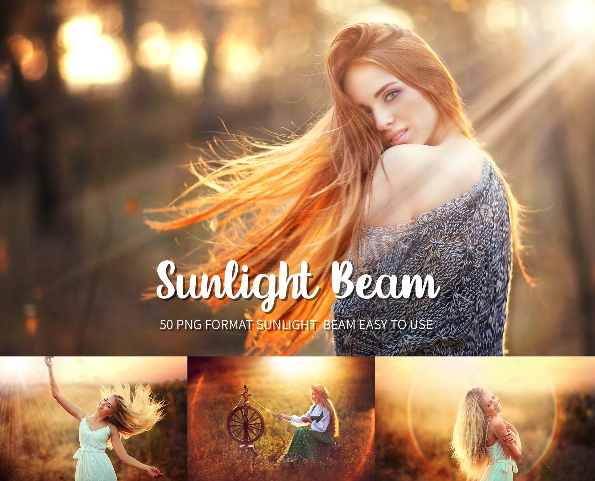 56 Sunbeam Overlays Sunshine Overlaysphotoshop Overlays - Etsy Australia