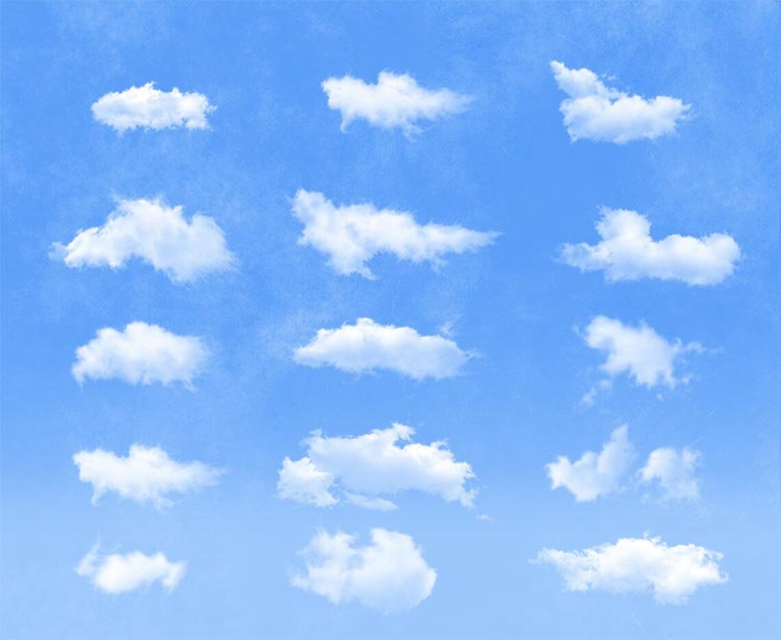 53 Real Cloud Overlay Sky Photo Overlays Clouds Photoshop - Etsy