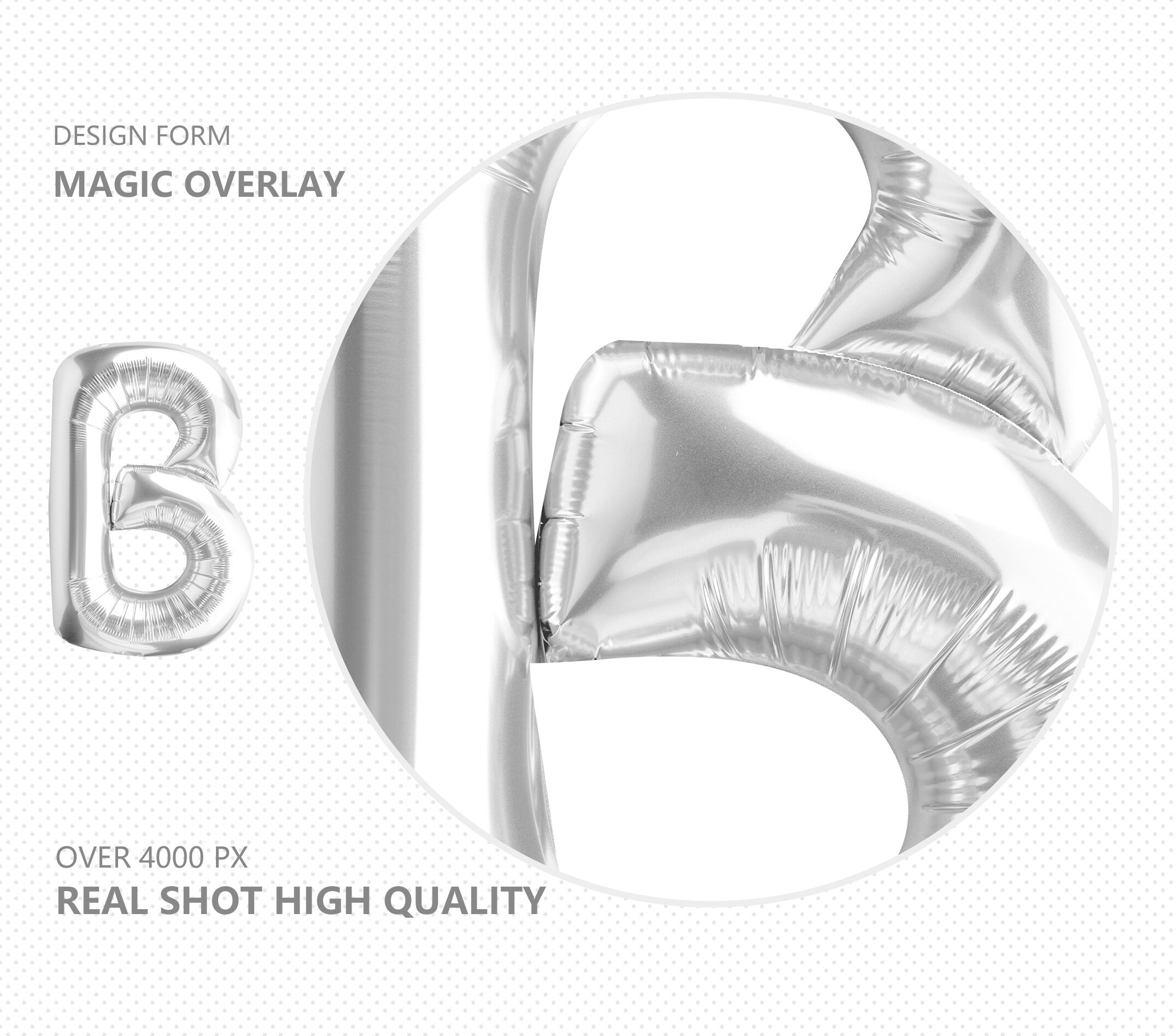 59 Silver Letters & Number Balloon Overlays Png, Wedding Overlays ...