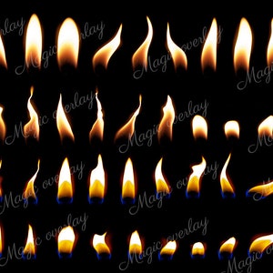 Candle Flame Overlay：candle Flame Light Photoshop Overlays,halloween ...