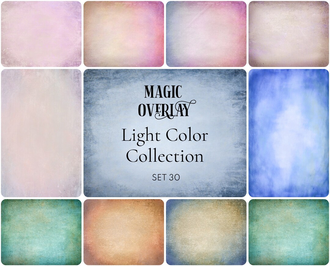 30 Light Color Art Texture Photography High Res Scrapbooking - Etsy