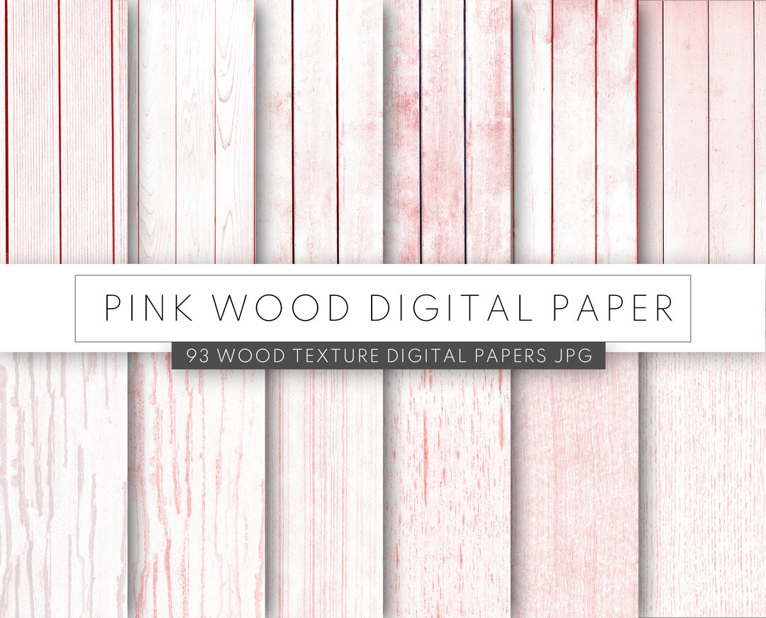 93 Pink & Red Wood Texture: Light Color Wood Texture - Etsy
