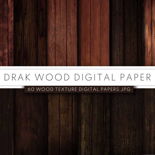 Wood Digital Paper - Etsy