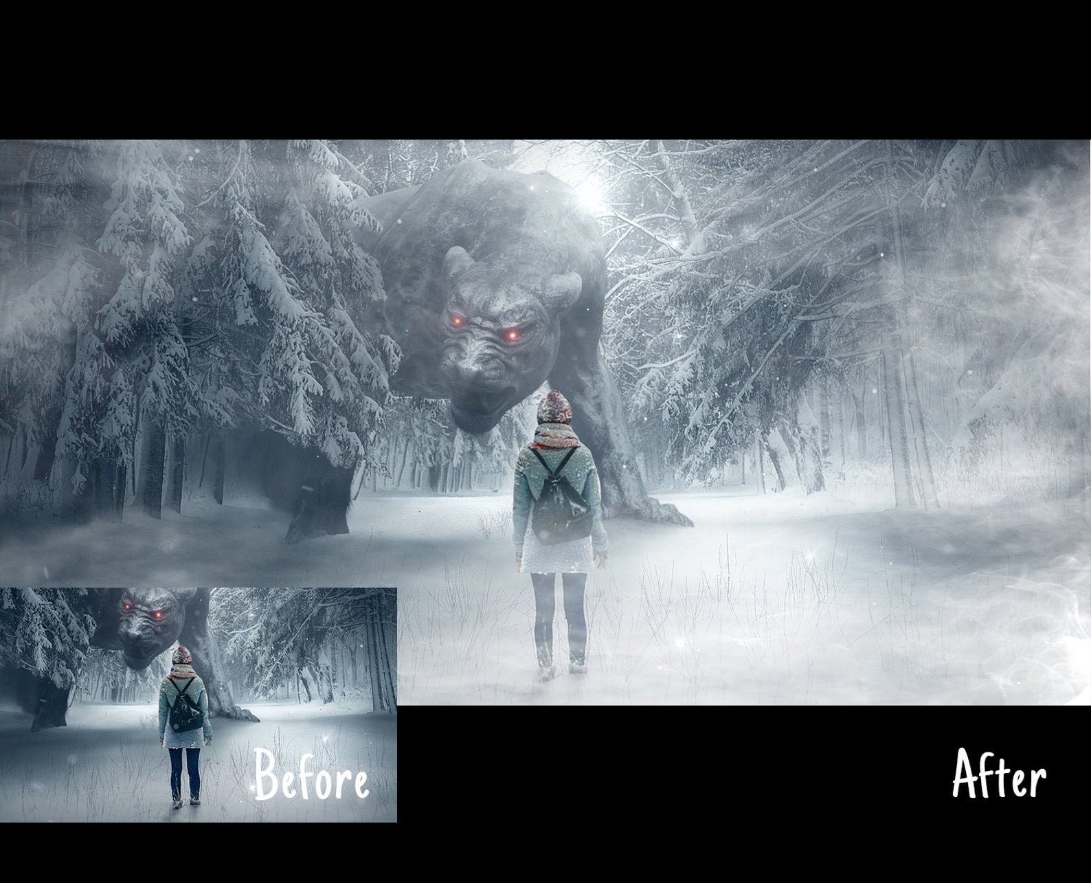 100 Real Fog Overlays: Real Fog Overlay Photoshop Weather - Etsy