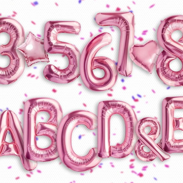 Pink Balloons - Etsy