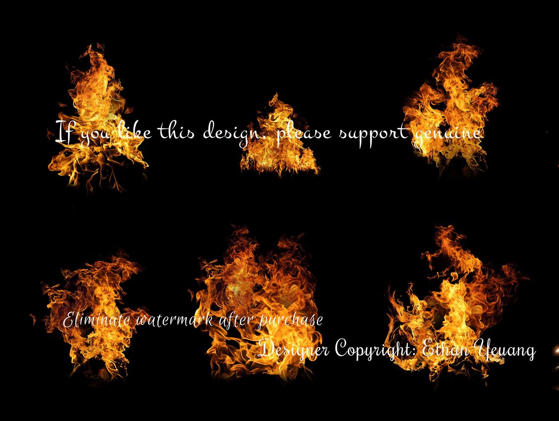 Fire Overlaysflame Overlays Christmas Campfire Overlays and - Etsy