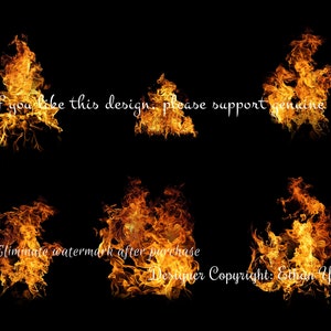 Fire Overlays：flame Overlays, Christmas Campfire Overlays and Bonfire ...
