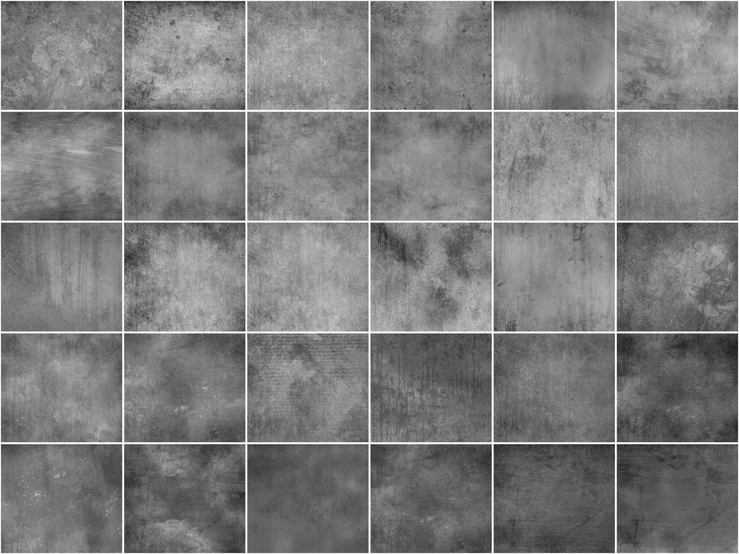 30 MONOCHROME Black Set Photoshop Overlays Digital Backdrop | Etsy
