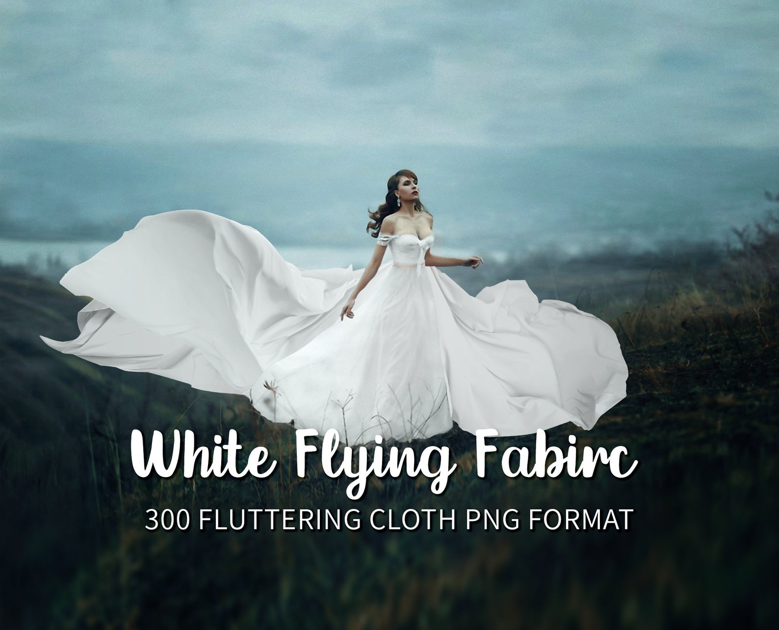 2100 Flying Fabric Overlays: Flowing Cloth Overlaysflying | Etsy UK