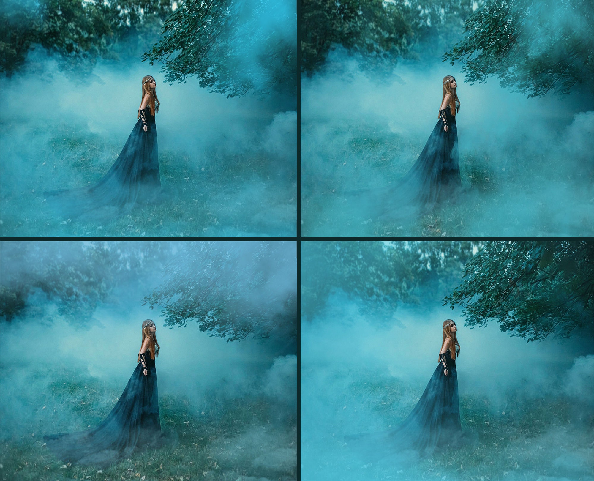 100 Real Fog Overlays: Real Fog Overlay Photoshop Weather - Etsy Australia