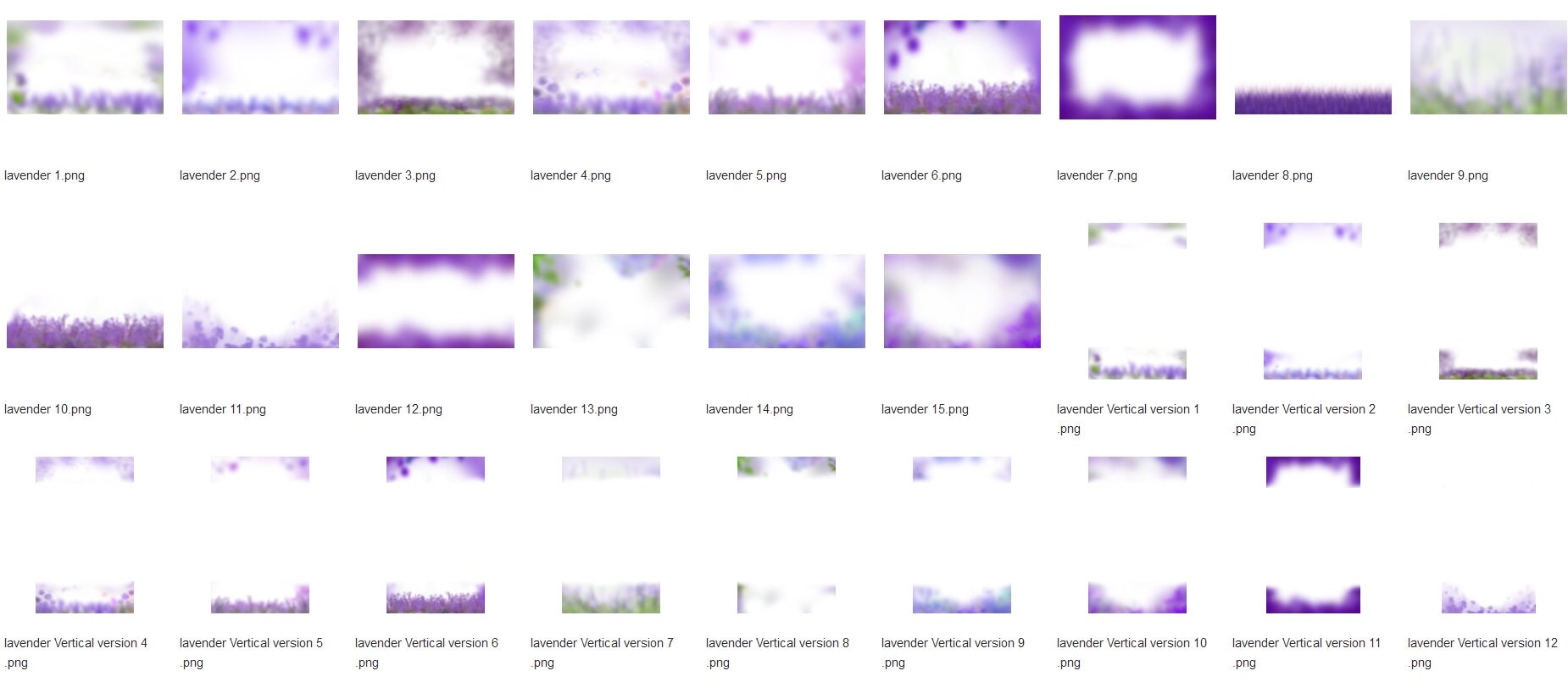 Lavender Overlaysphotoshop Summer Overlayspurple Digital - Etsy