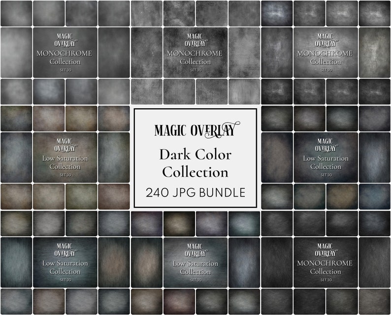 240 Low Saturation Digital Backdrop Fade Color Texture Black - Etsy