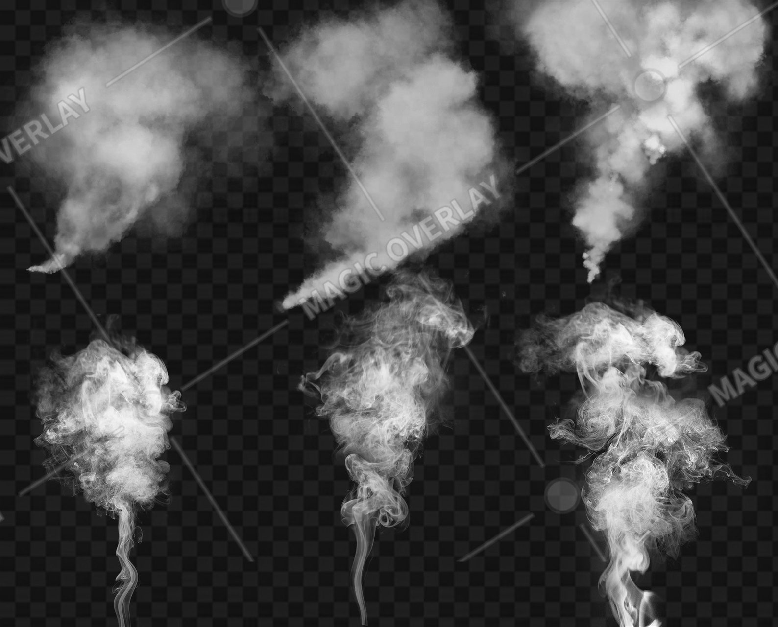 88 White Smoke Overlays Photo Effects Photo Overlays Smoke | Etsy
